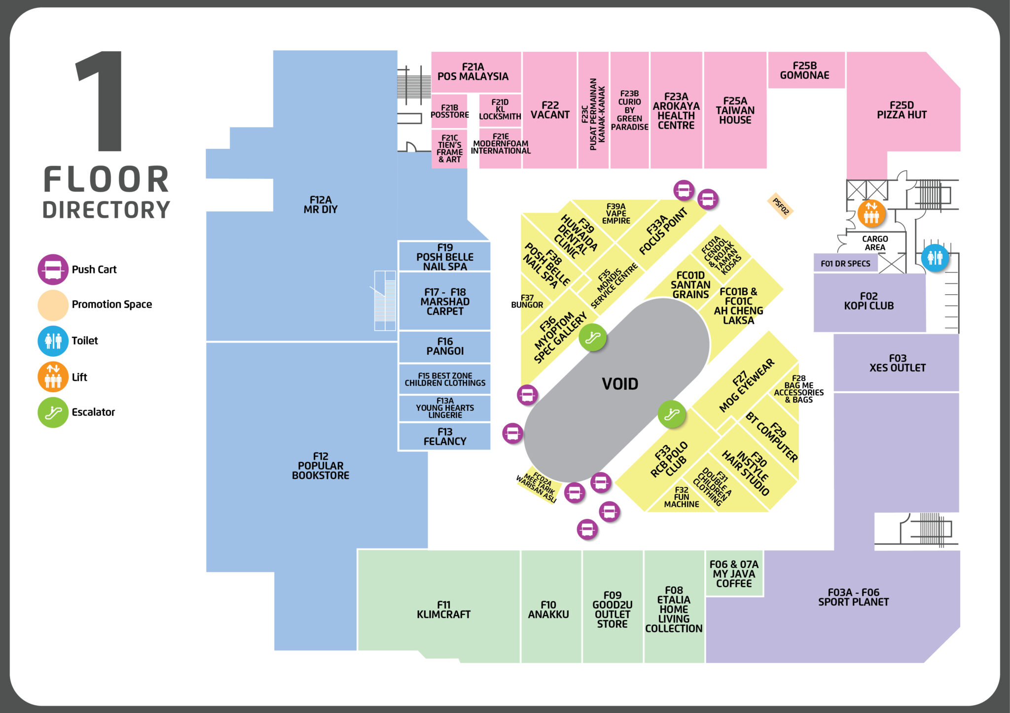 Store Directory – Ampang Point Shopping Centre