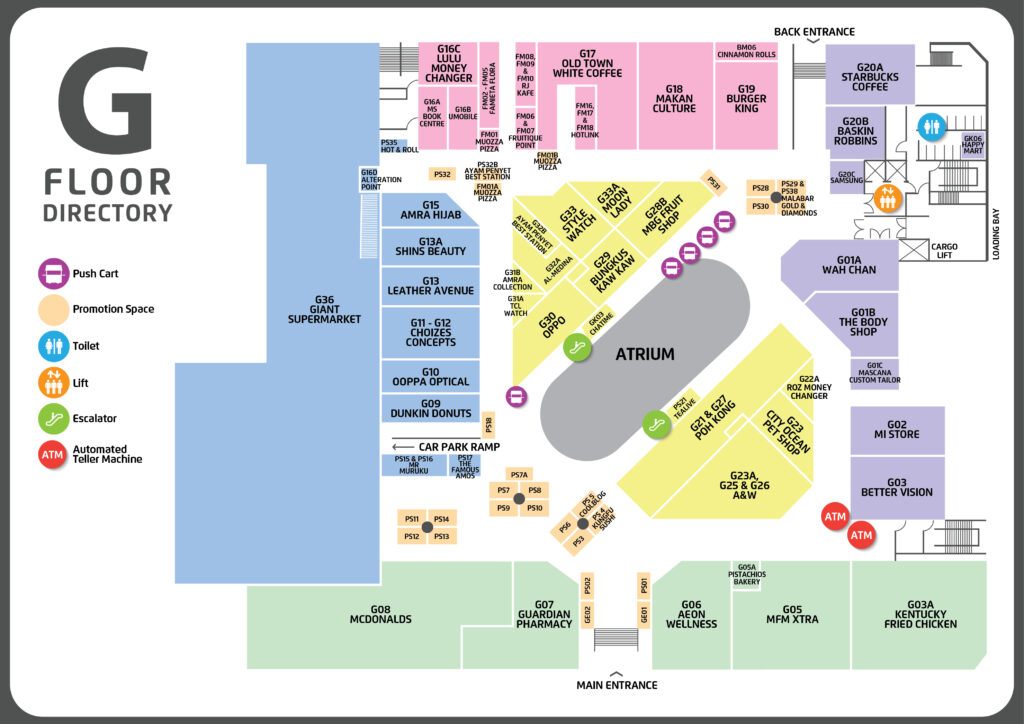 Store Directory – Ampang Point Shopping Centre