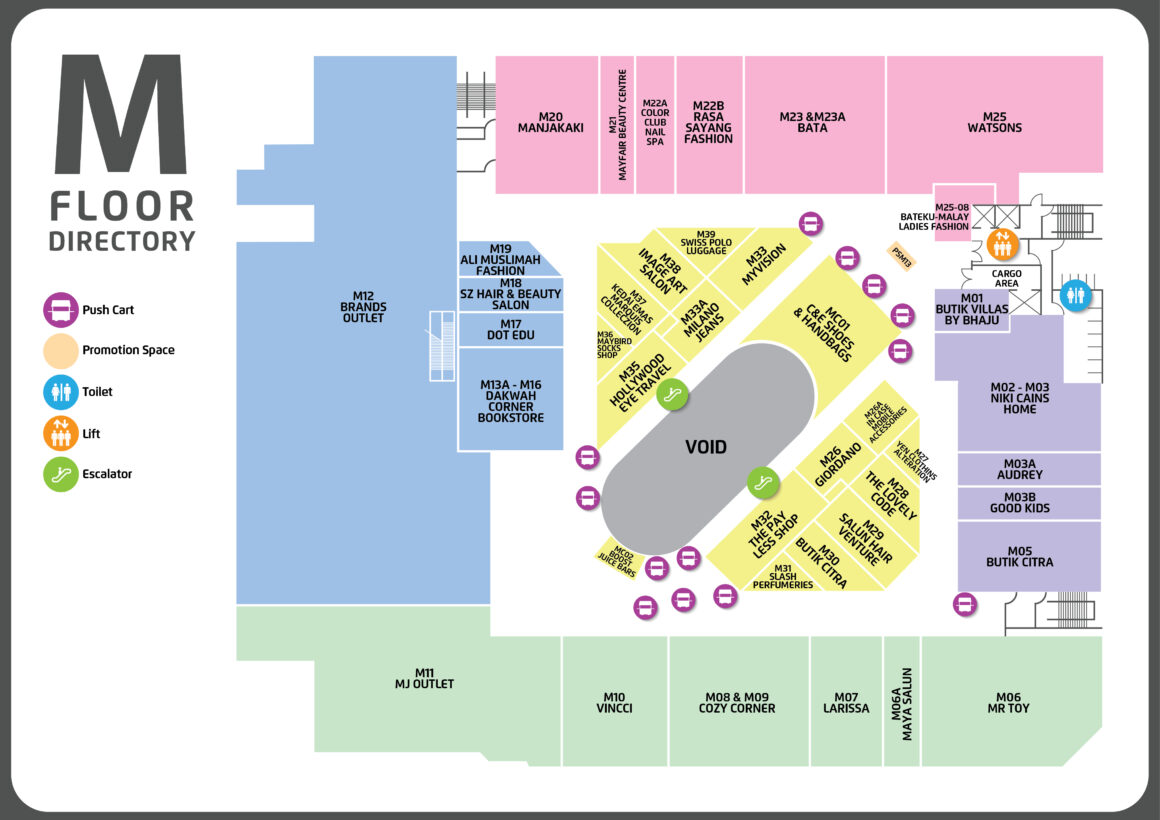 Store Directory – Ampang Point Shopping Centre